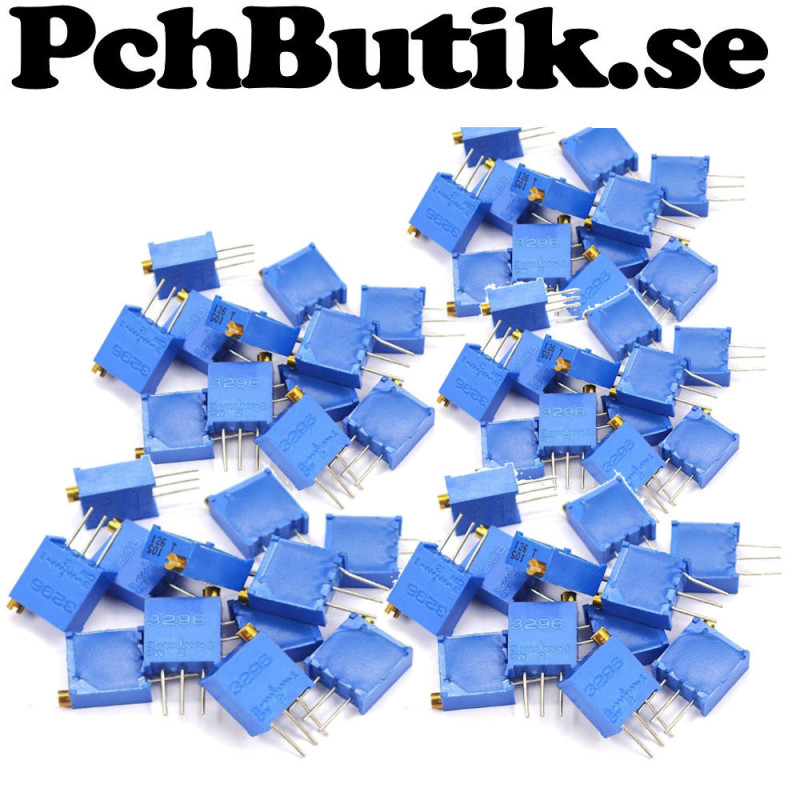 60-packt 25 varvs, trimpotentiometrar i ett kit