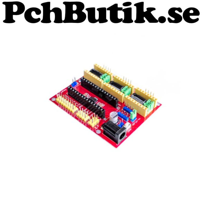 CNC Shield V4 expansionskort för Arduino Nano och stegmotorstyrning