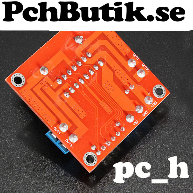 3-Pack. L298N H-Brygga för två DC-motorer eller en stegmotor. Passar ...