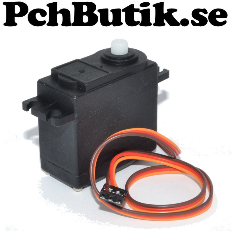 Standard servo för RC Lägre vikt, Arduino mm.